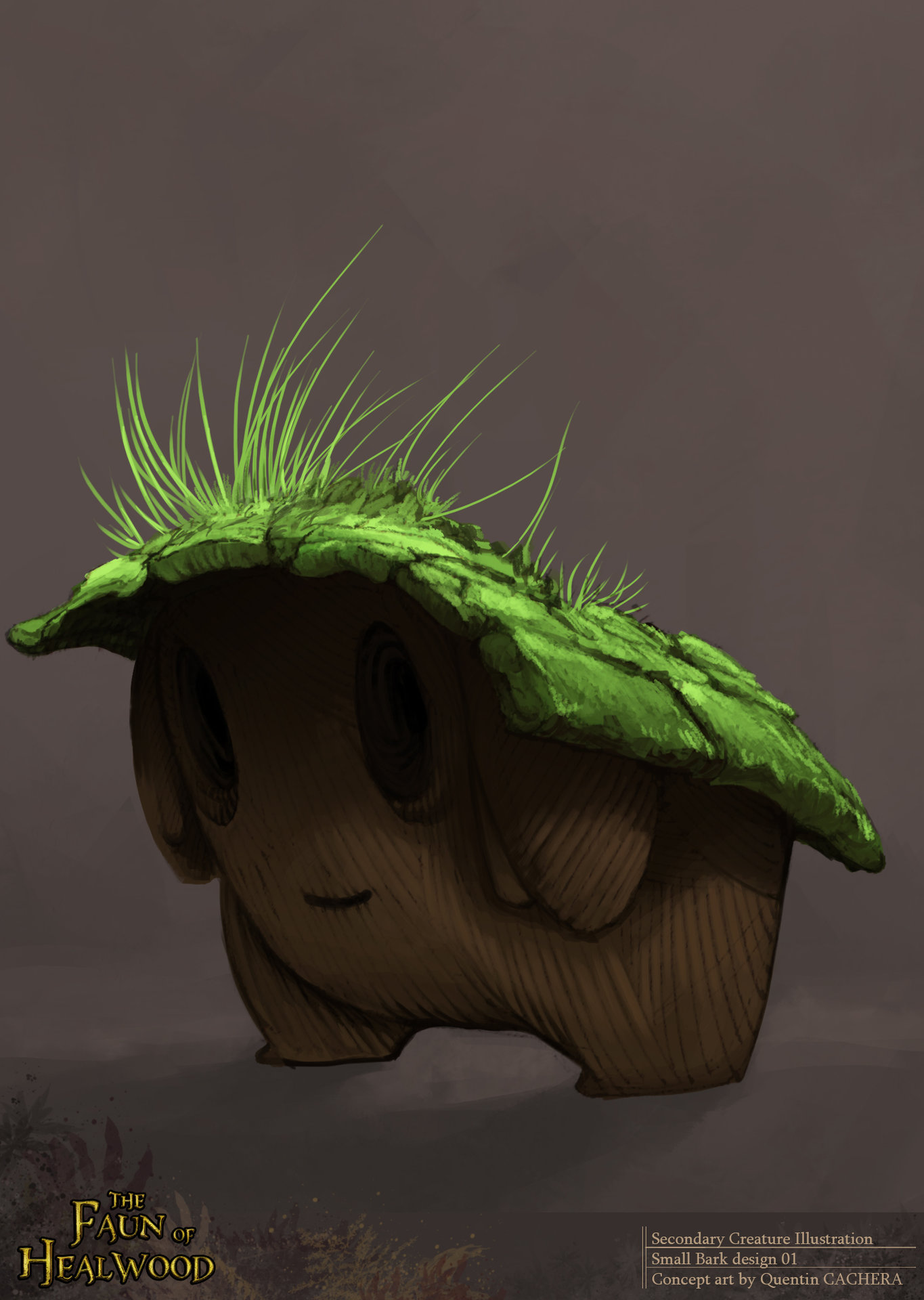 ArtStation - Concept for Creature Design in "Faun of Healwood"