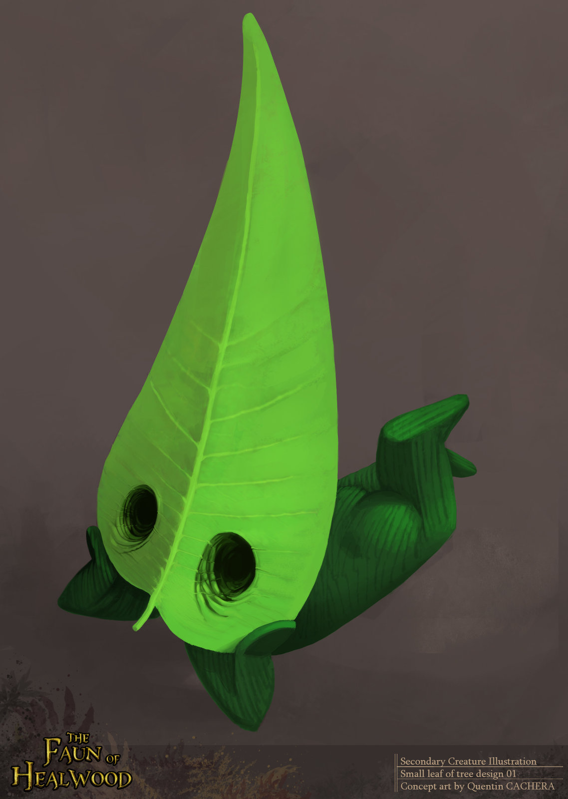 Quentin Cachera - Concept for Creature Design in "Faun of Healwood"