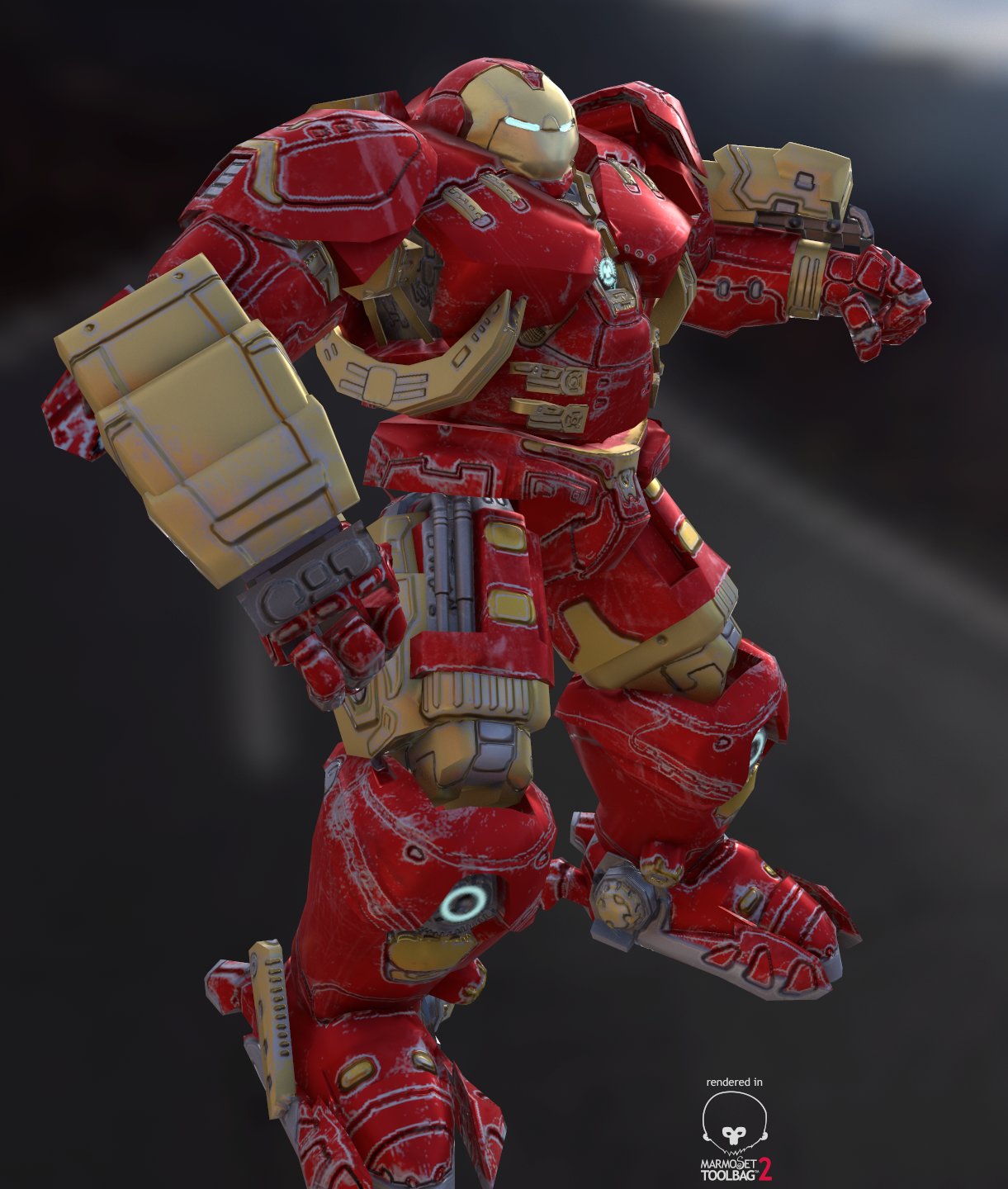 ArtStation - hulkbuster-Avengers- Age of Ultron