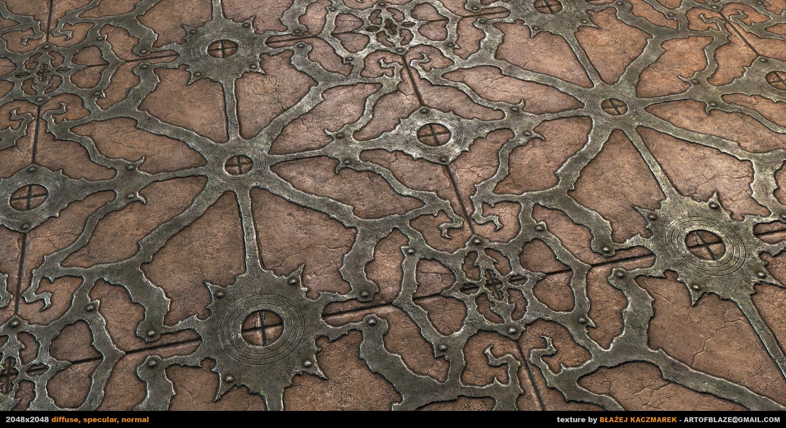 ArtStation - Stone Floor Texture, Błażej Kaczmarek