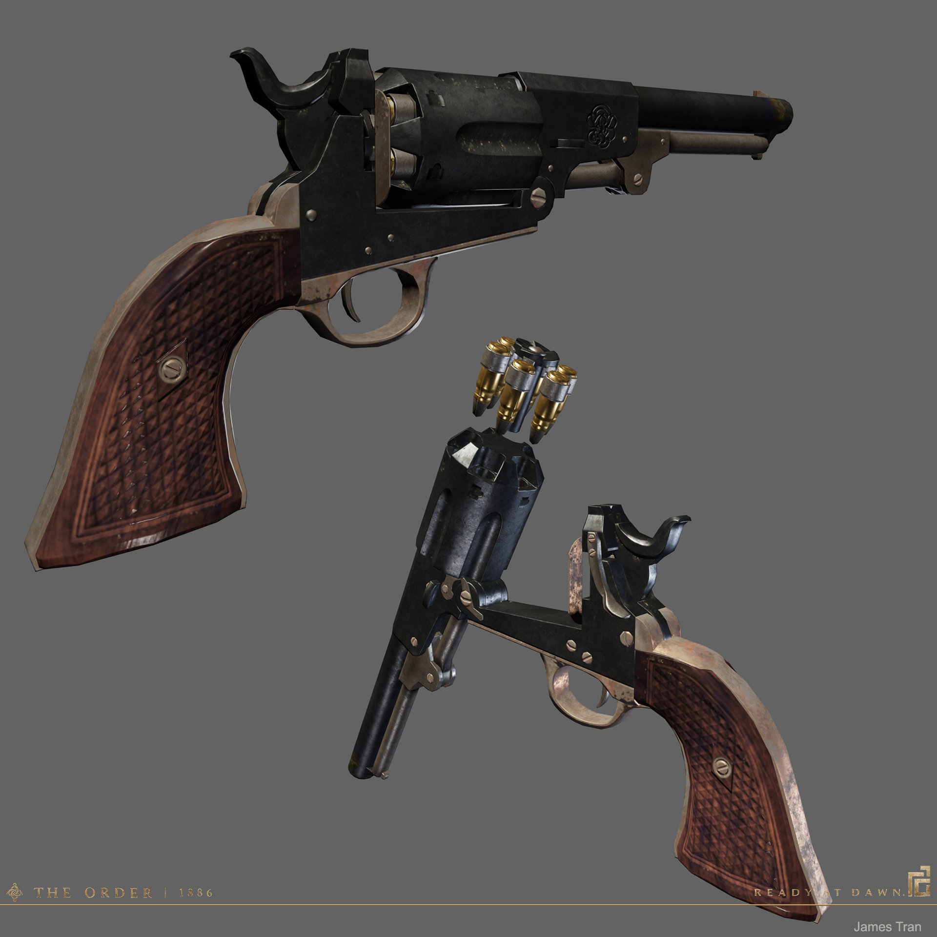 ArtStation - M4 'Dragoon' Revolver