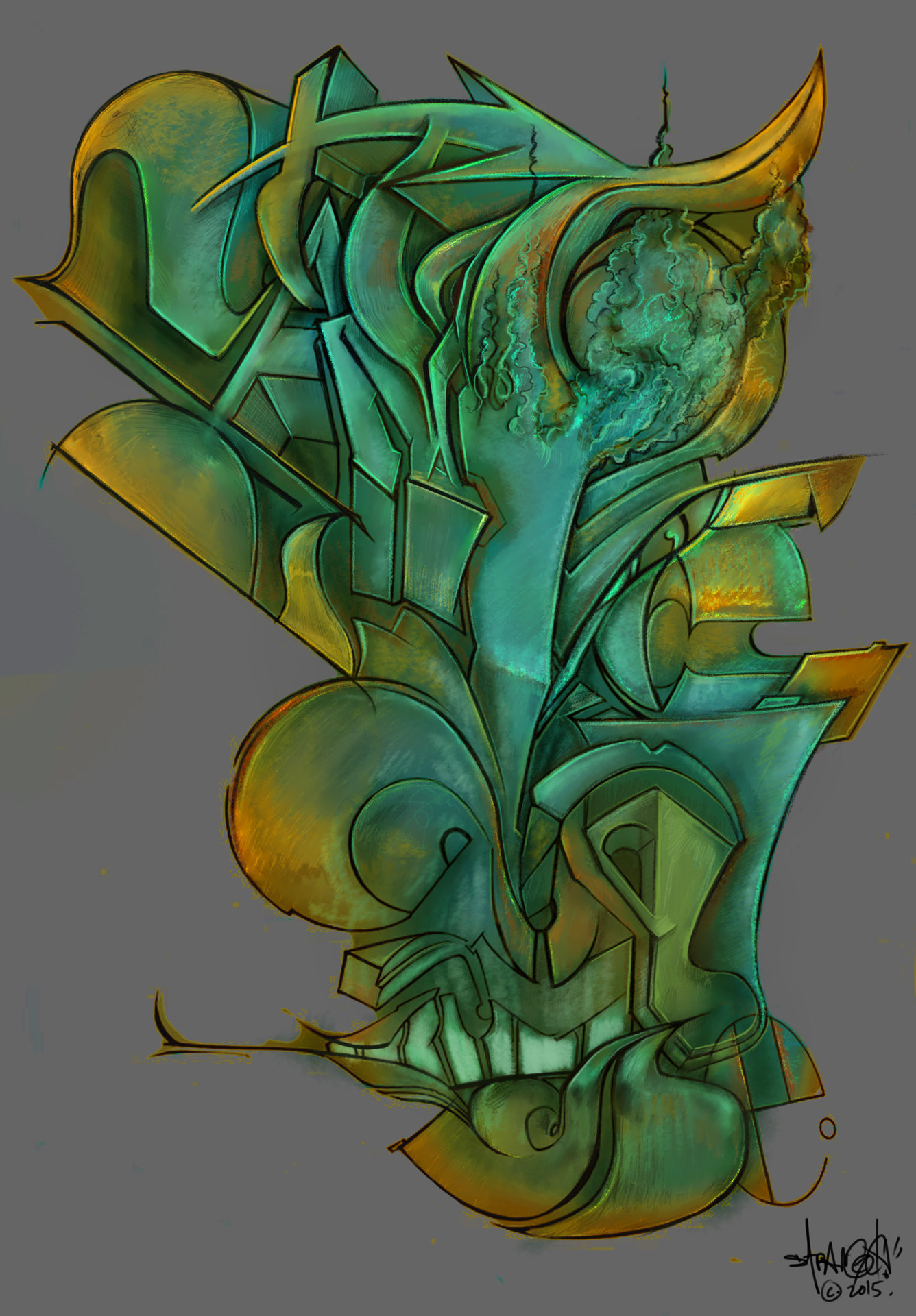 ArtStation - strange face