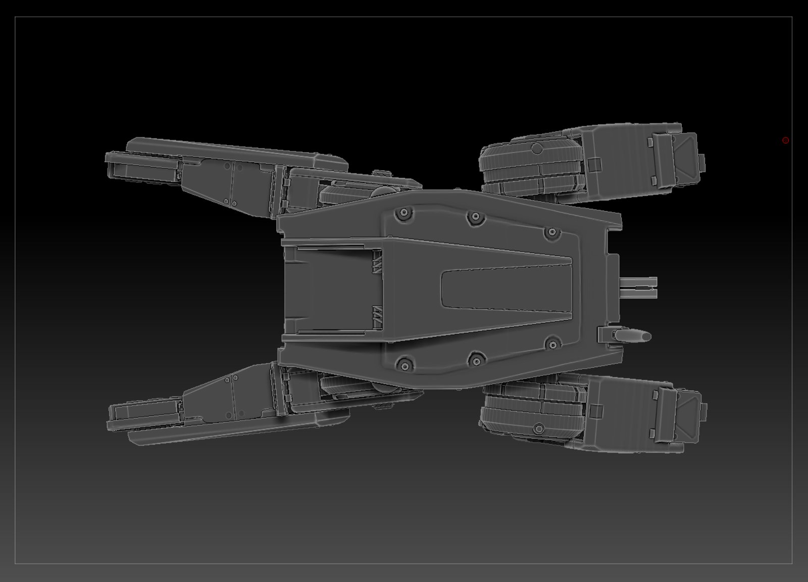 Galan Pang - 4-legs Mech Design
