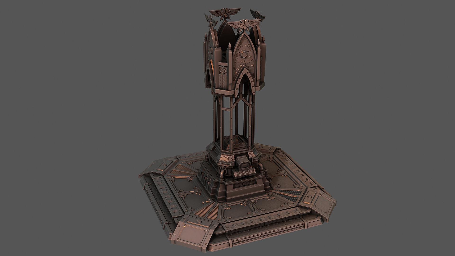 ArtStation - Sci Fi Display Case 2