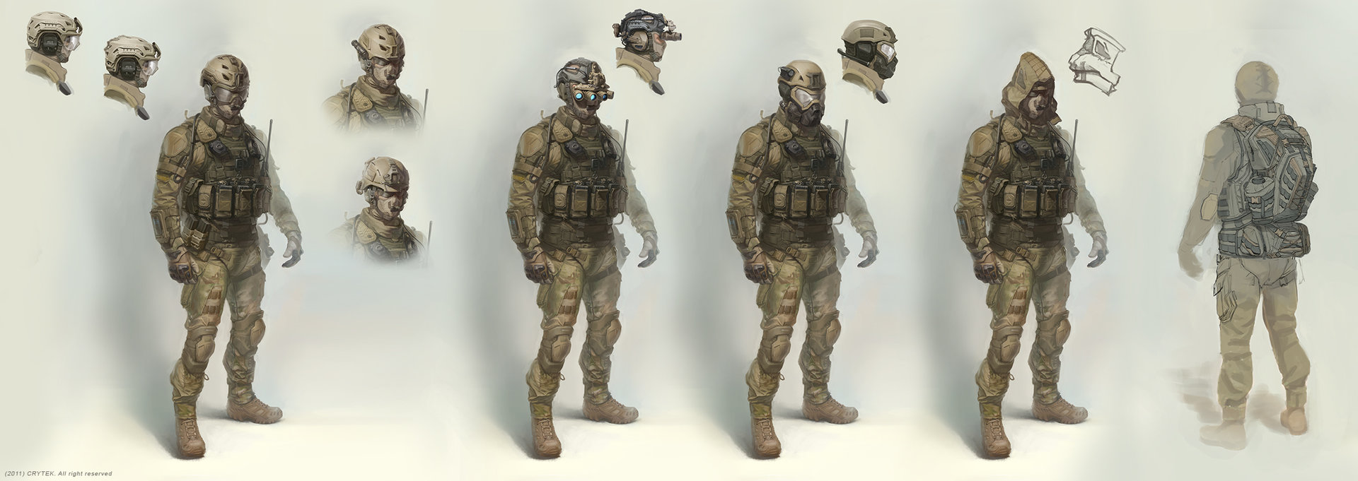 Denis Didenko - my concept art for crytek (us future soldier)