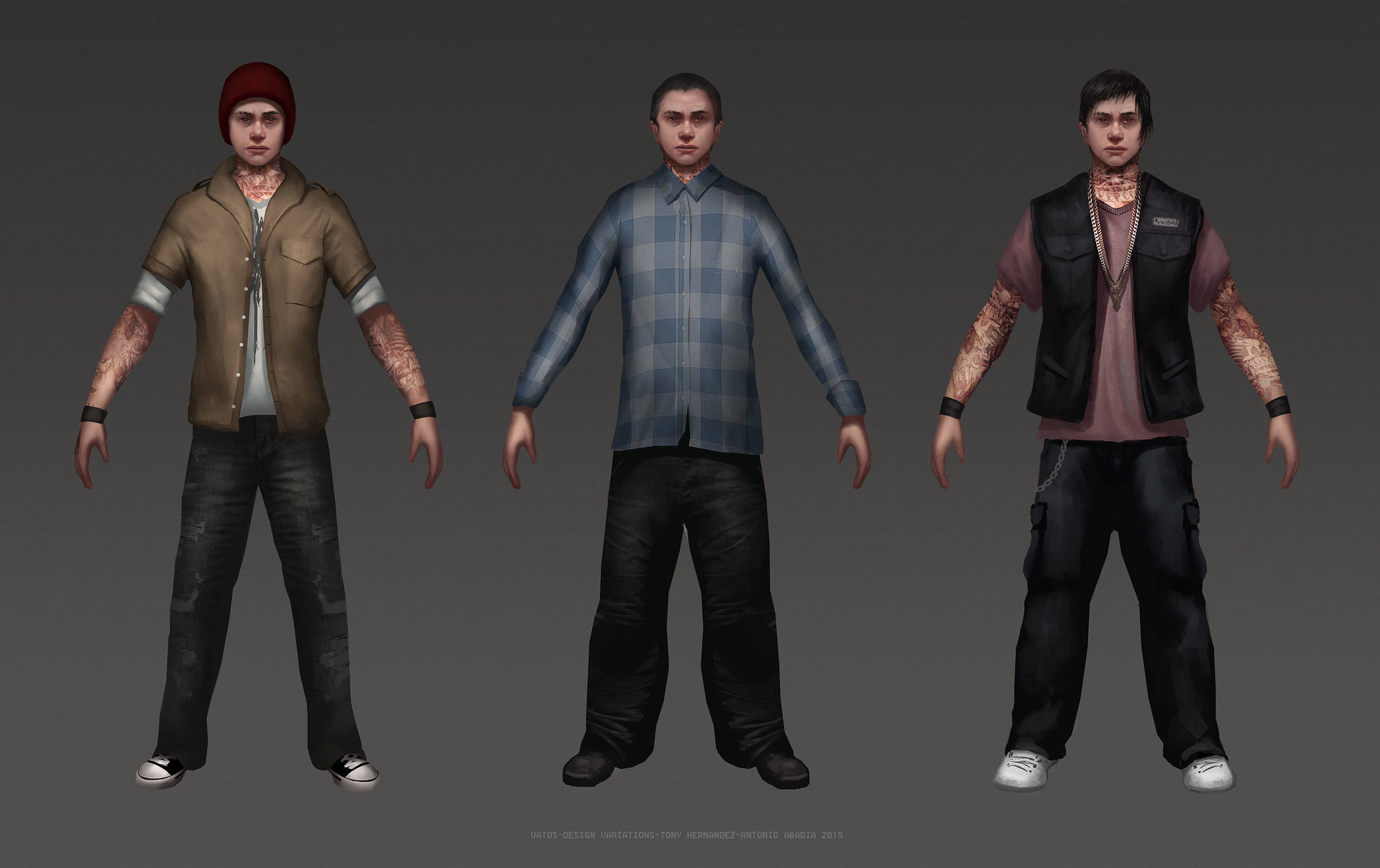 ArtStation - VATOS-DESIGN VARIATIONS-TONY HERNANDEZ