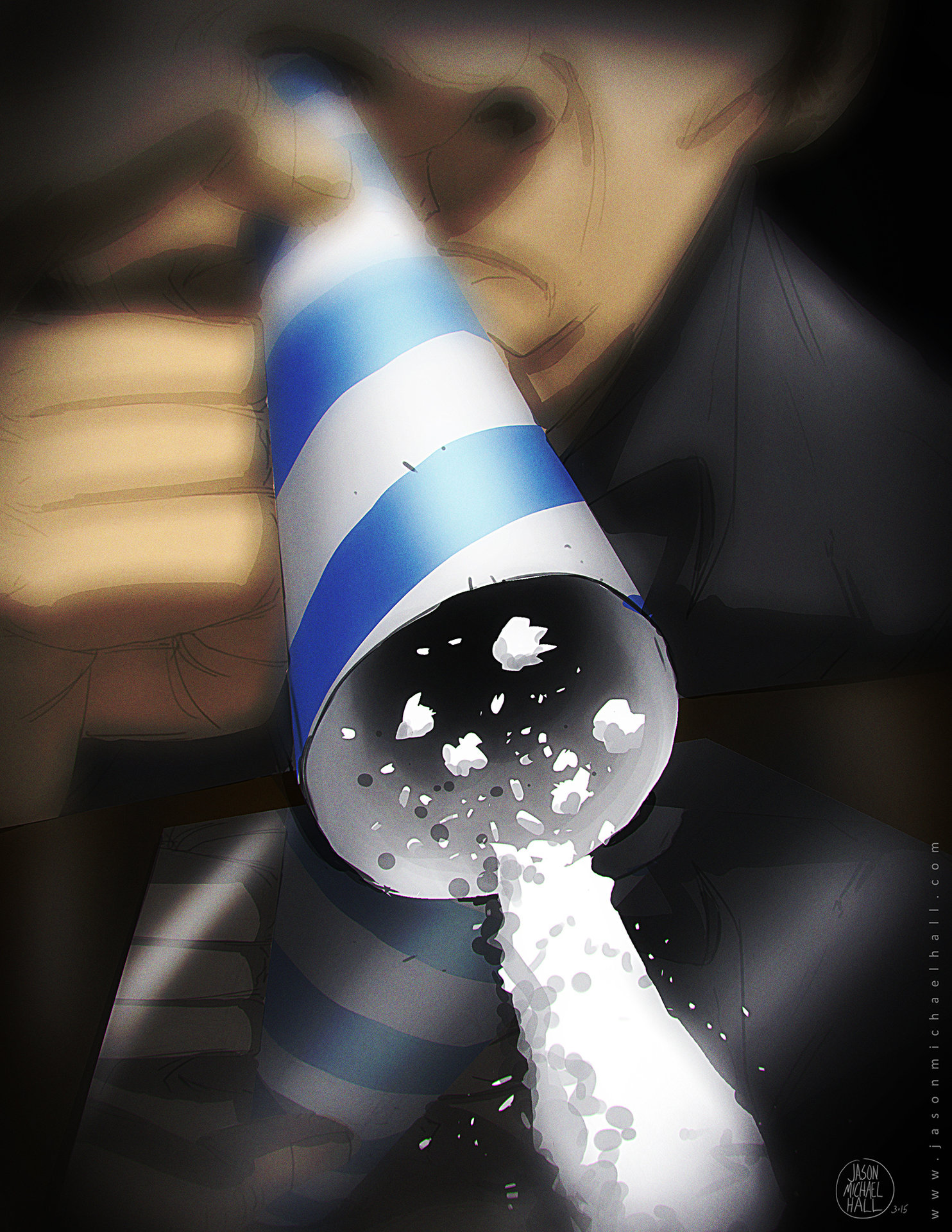 ArtStation - Floating Rocks - Spitpaint