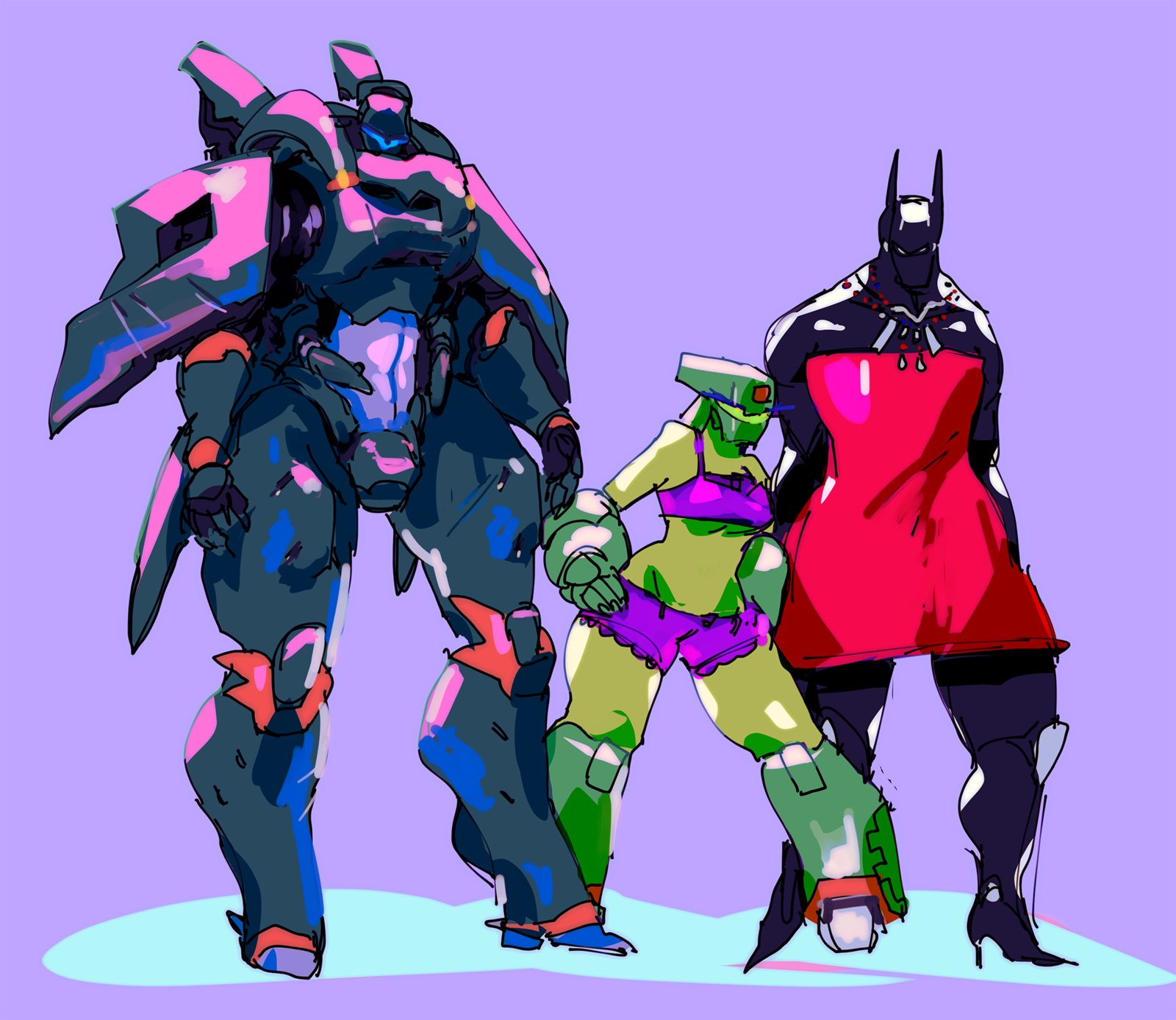 Xan Kriegor - happy cyborg family