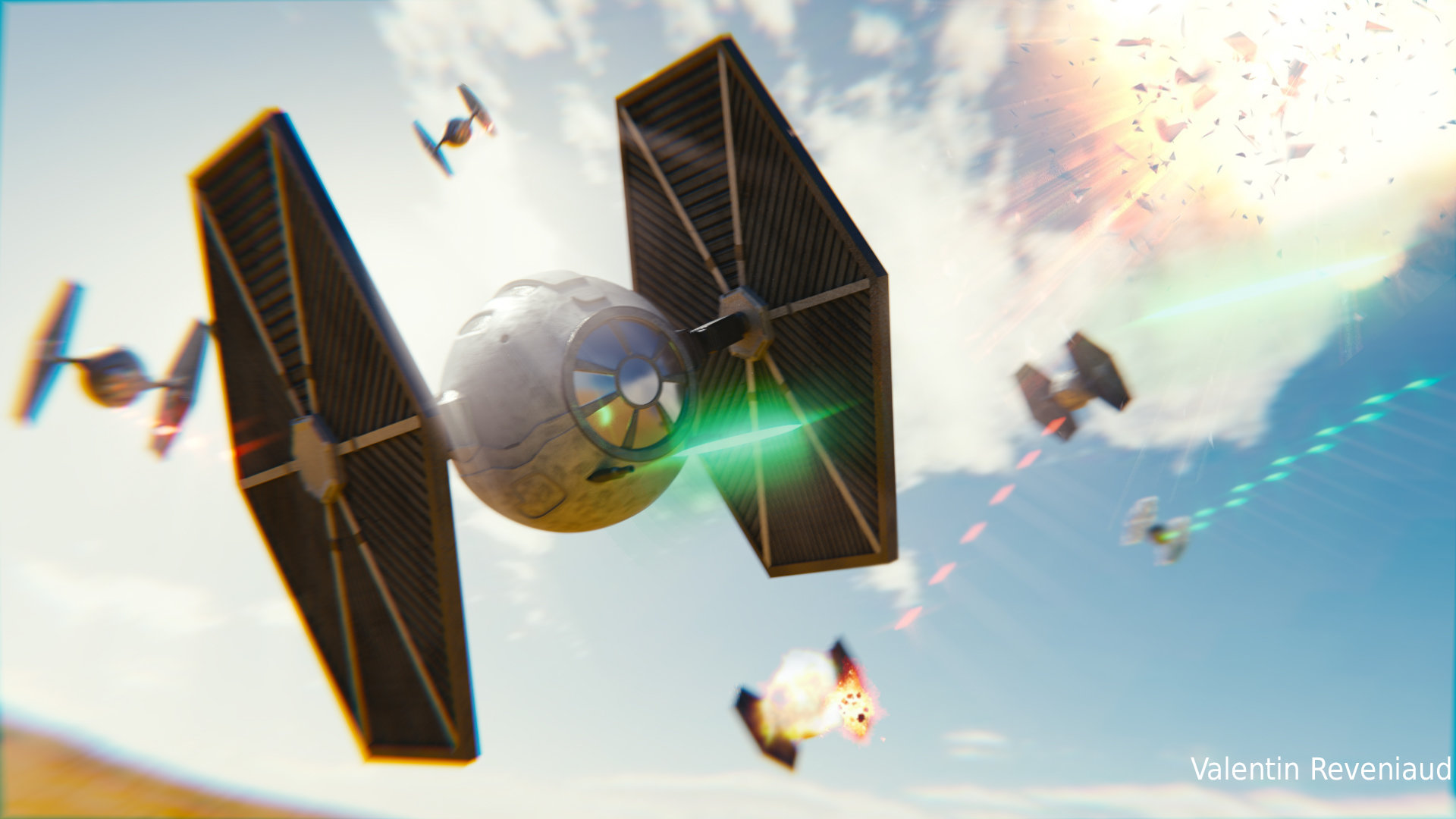 ArtStation - TIE Fighter StarWars