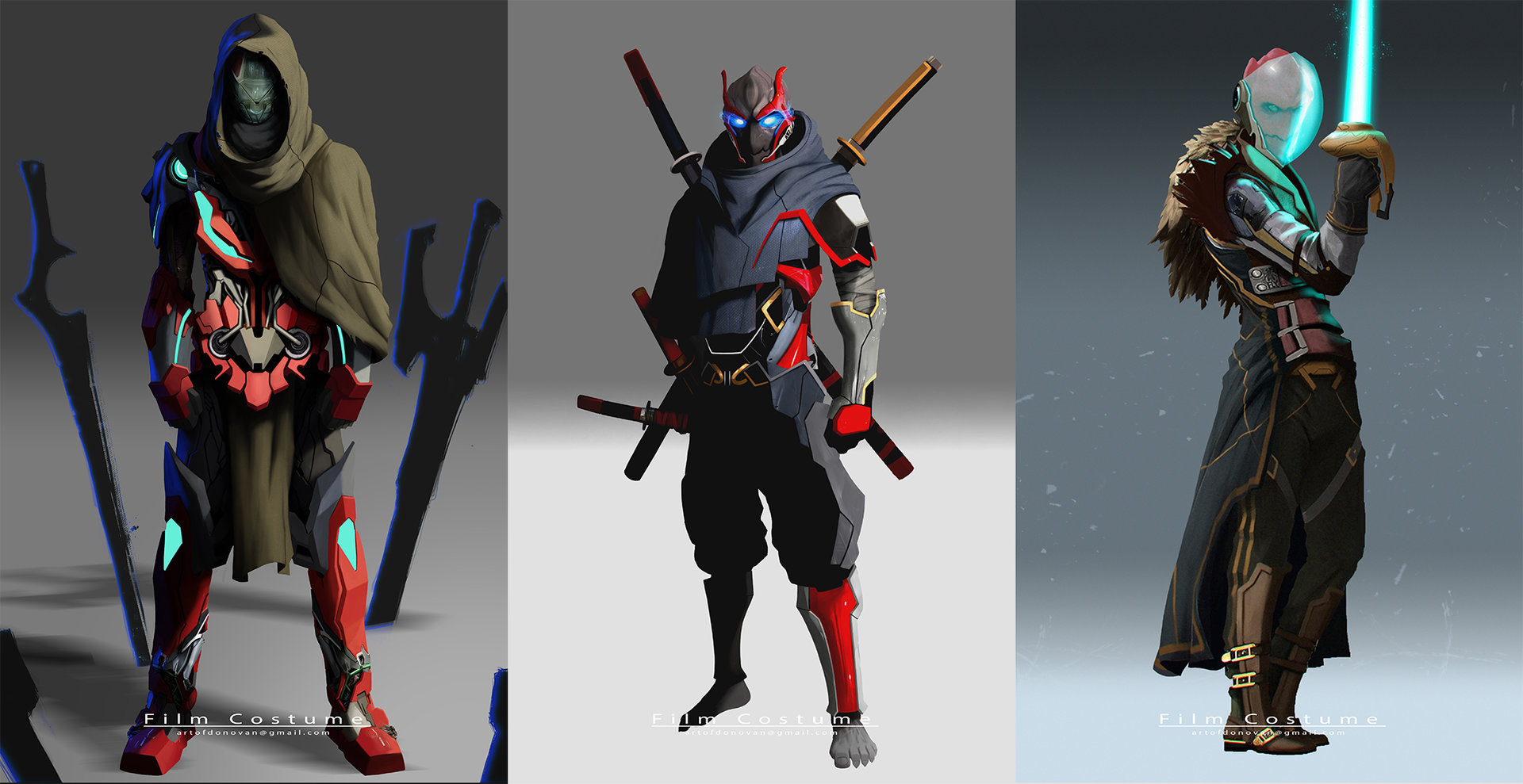 ArtStation - film costume designs