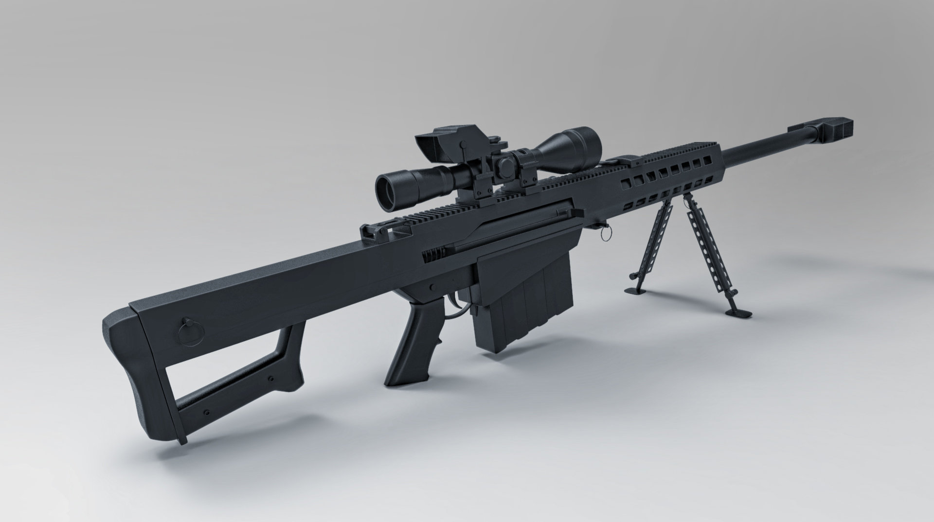 ArtStation - M107 Barrett