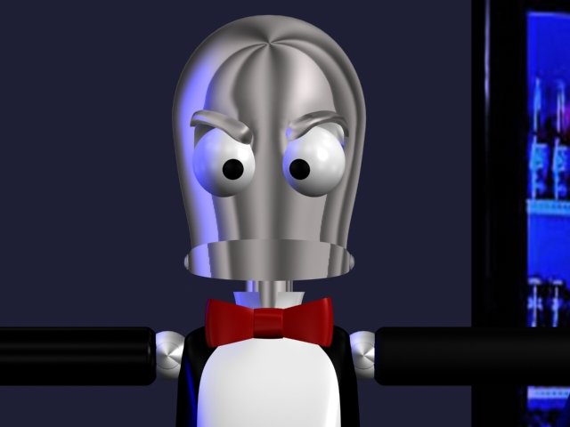 ArtStation - Robot Bartender