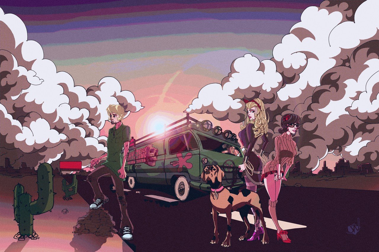 ArtStation - Mystery Machine fan art