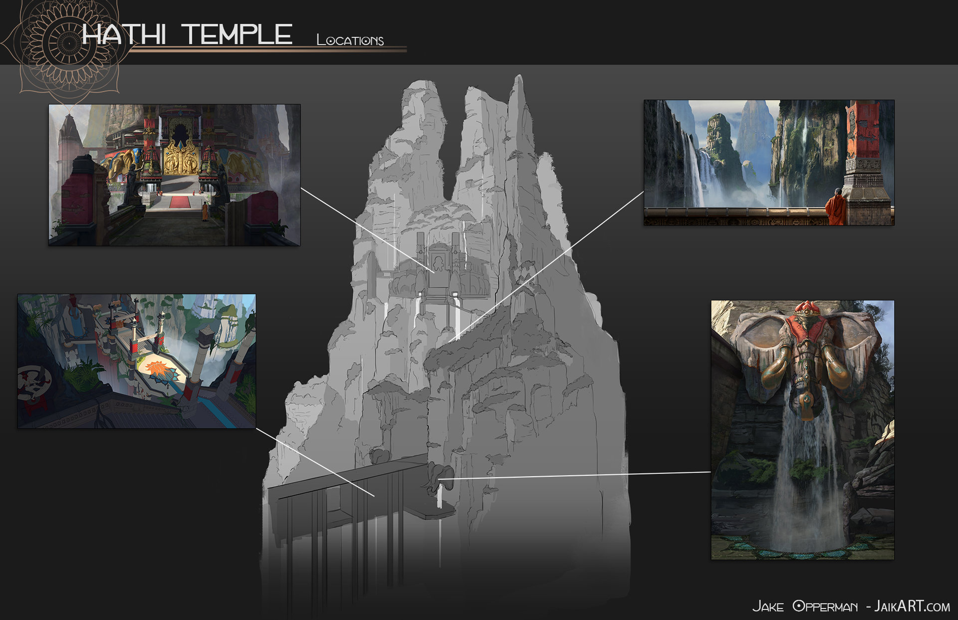 ArtStation - Hathi Temple 08: Locations