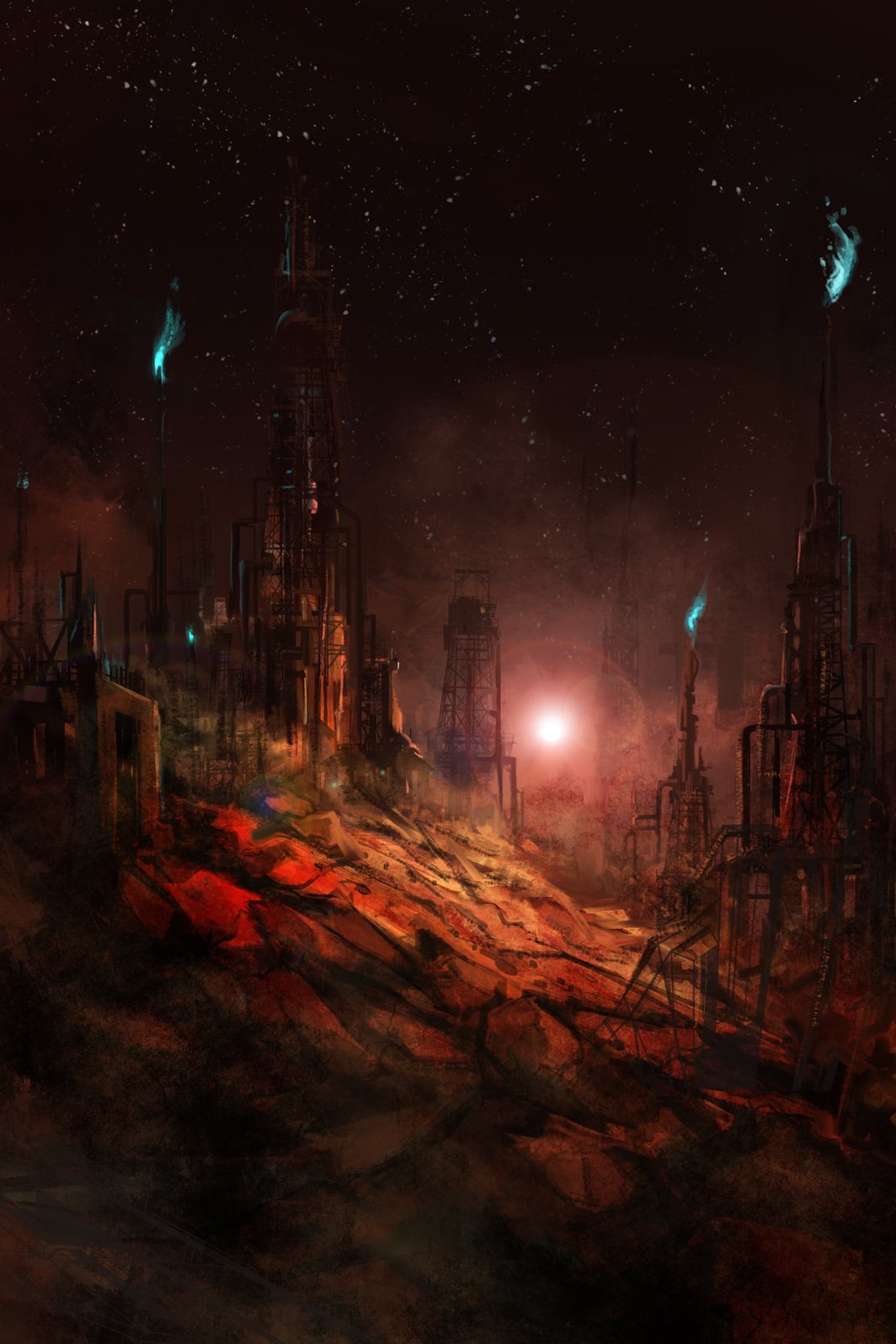 ArtStation - Mars base