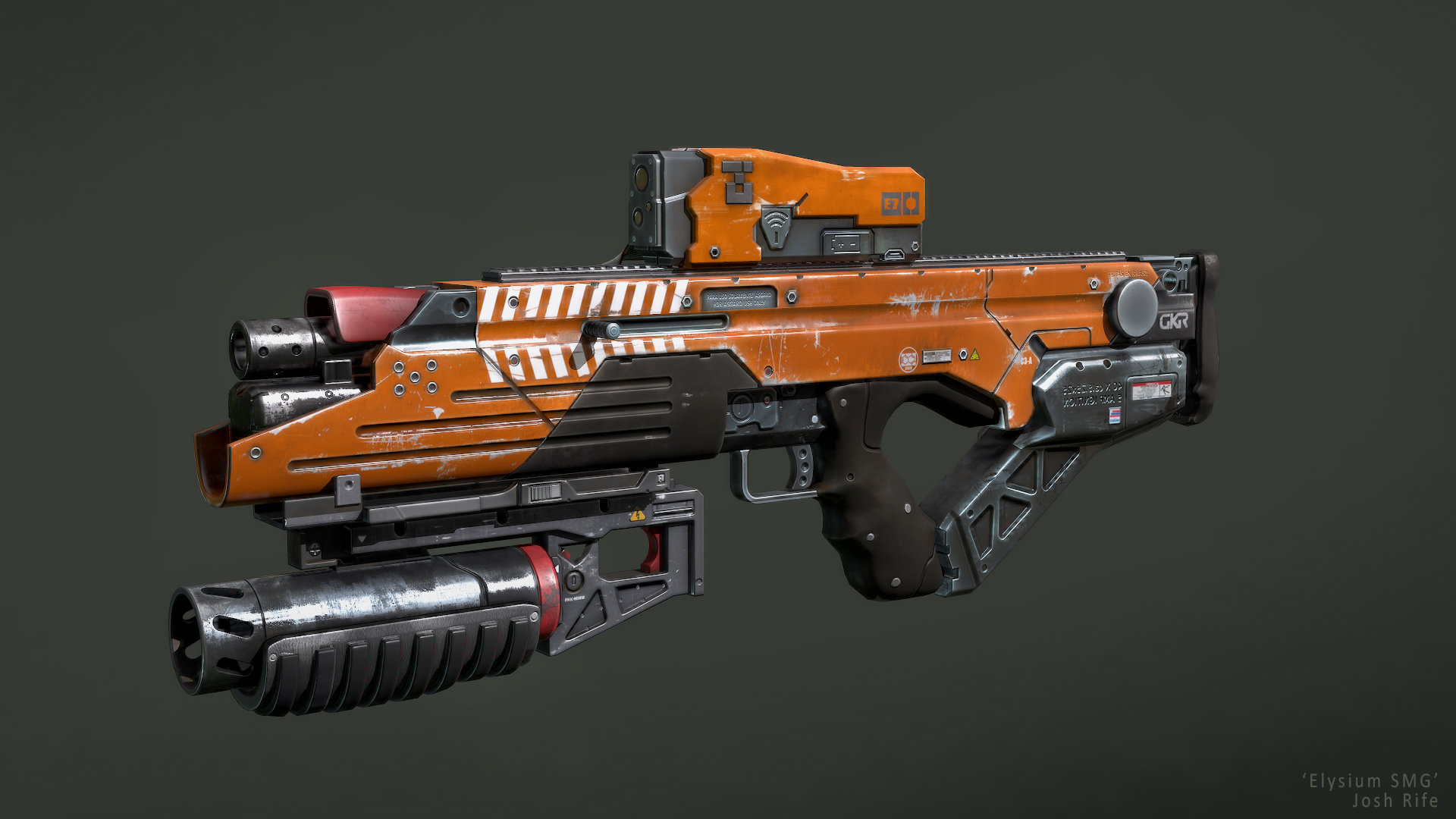 Josh Rife - Elysium 'Crowe' Rifle Variant