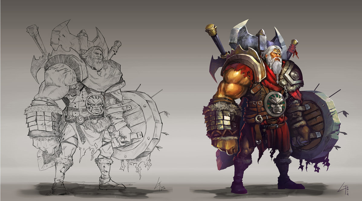 ArtStation - barbarian_concept