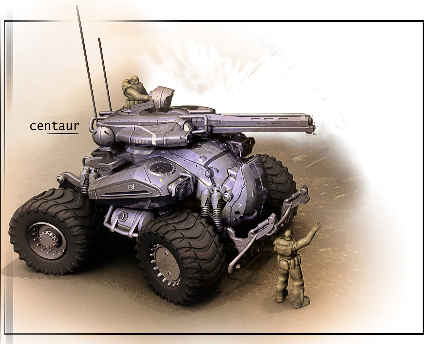 ArtStation - GOW2 Centaur