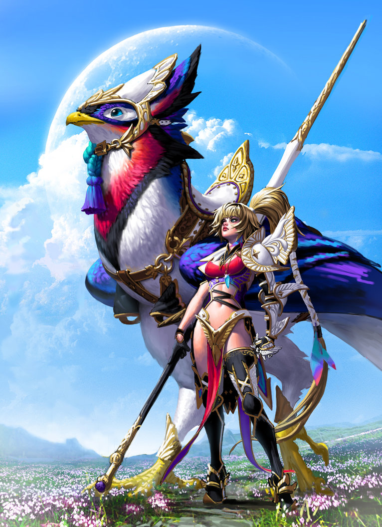 ArtStation - Bird Rider