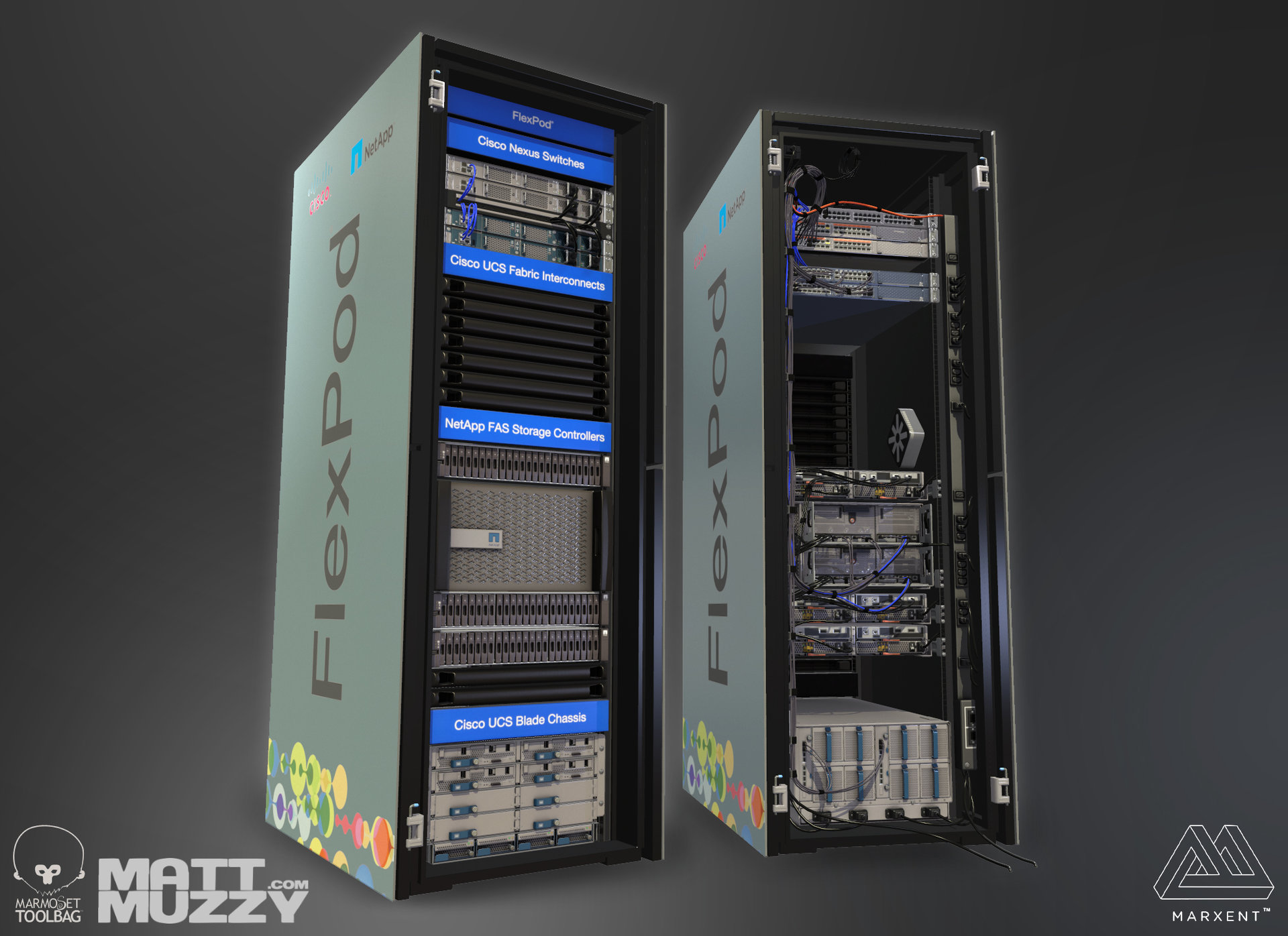 ArtStation - Server Cabinet