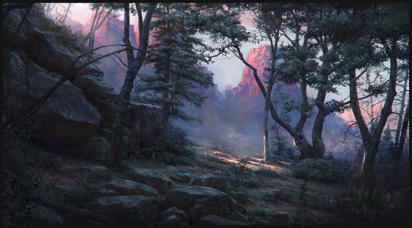ArtStation - Forest Painting