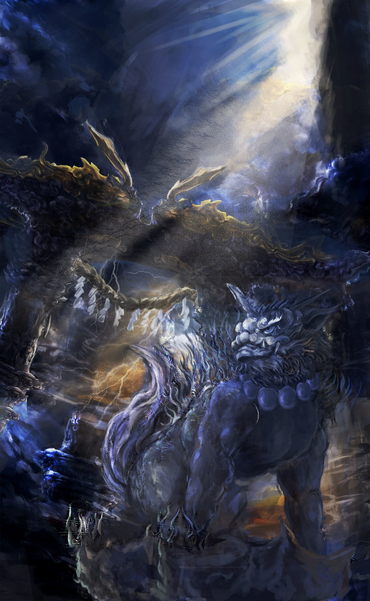 ArtStation - boundary between heaven and hell