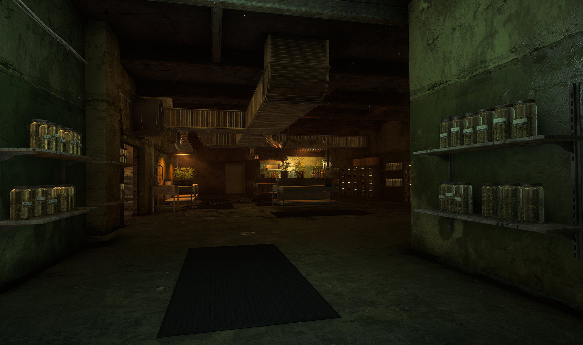 ArtStation - MP Growhouse level - Battlefield: Hardline