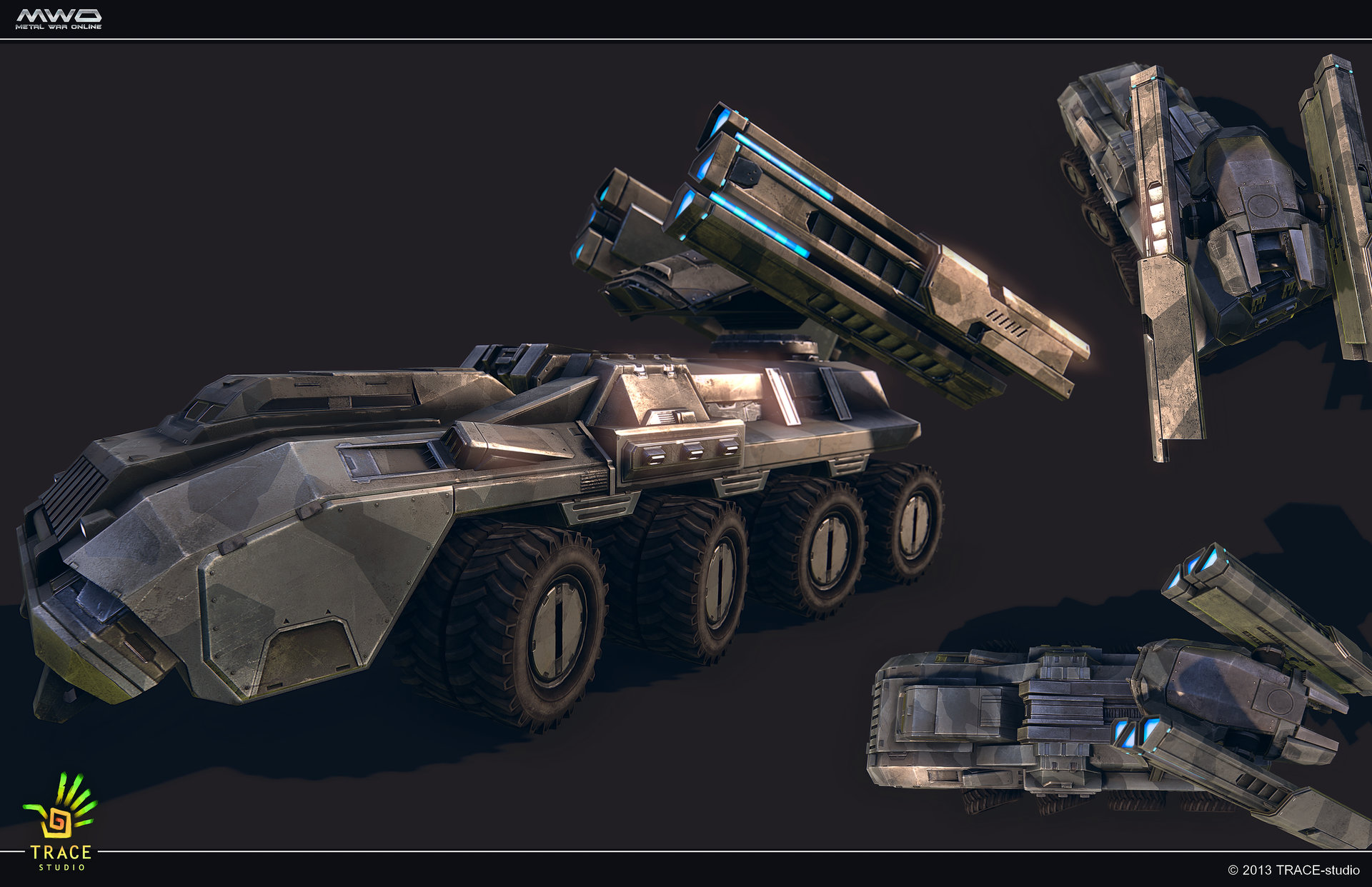 ArtStation - MWO Vehicles