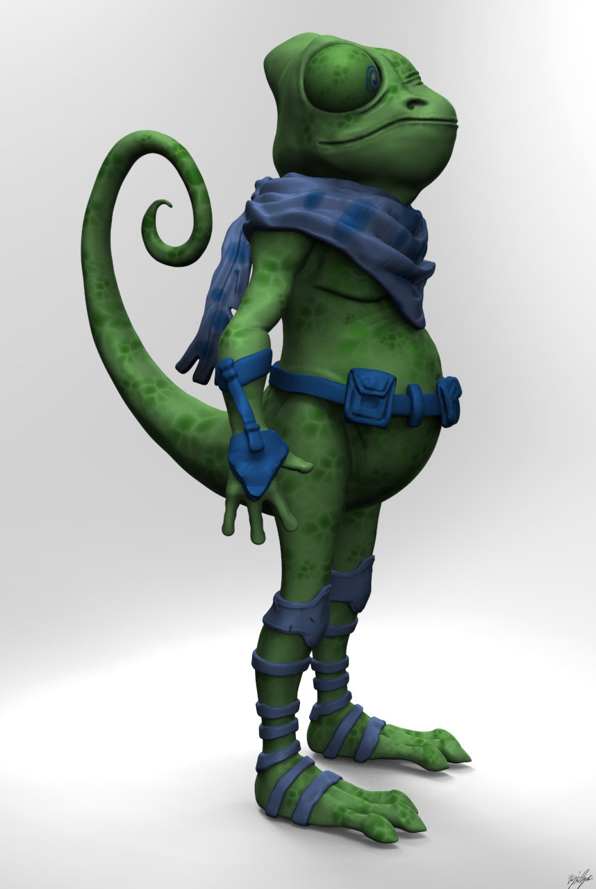 Engin Aytekin - Lizard, Game character