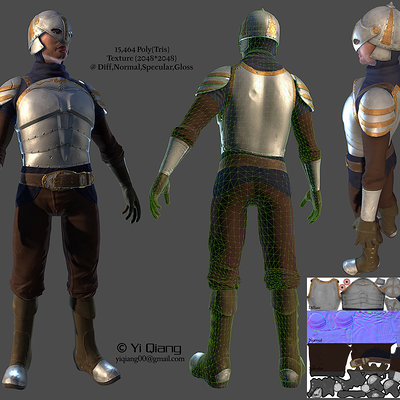 Yi Qiang Cao - 3D Art