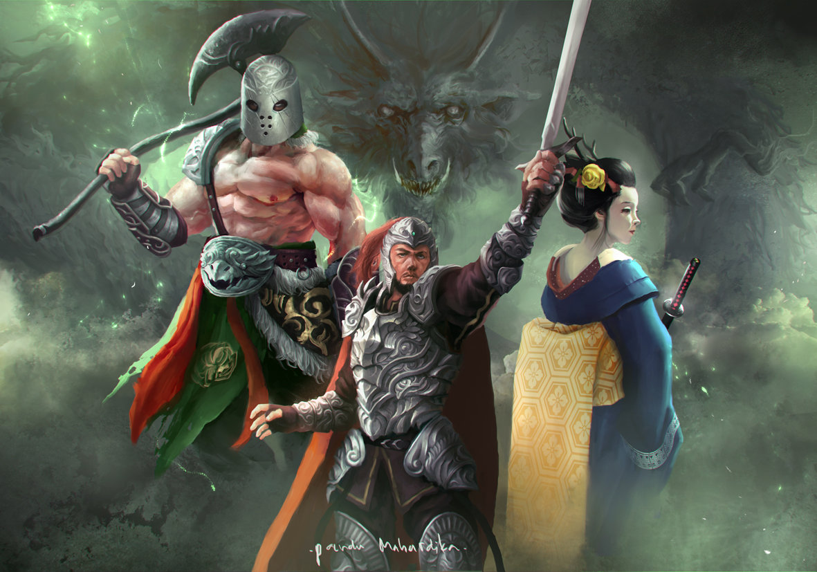ArtStation - dragon clan