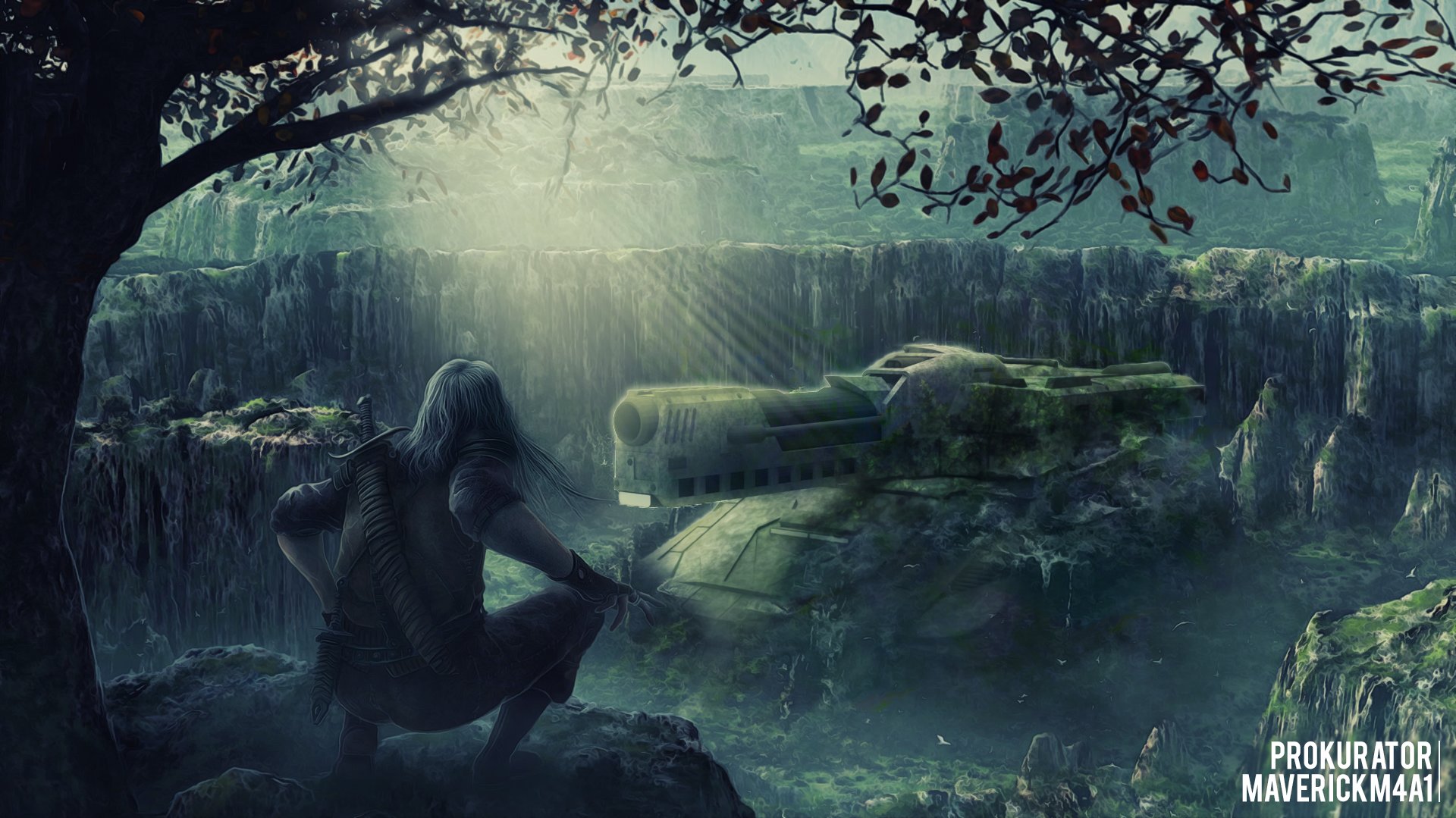 ArtStation - Lost tank