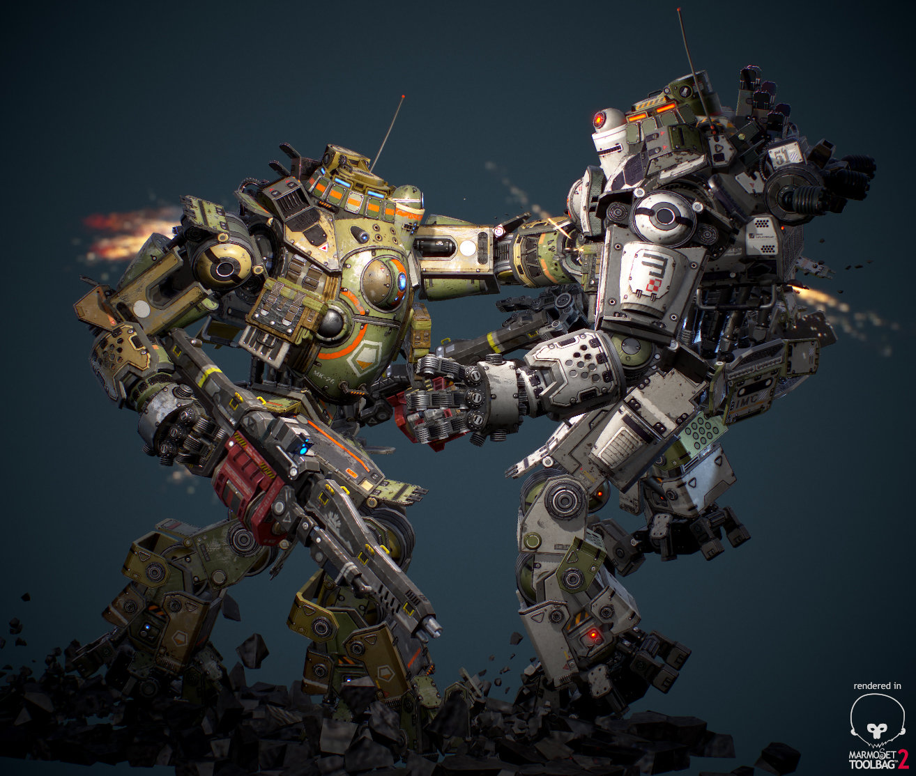 Titanfall Atlas Concept Art