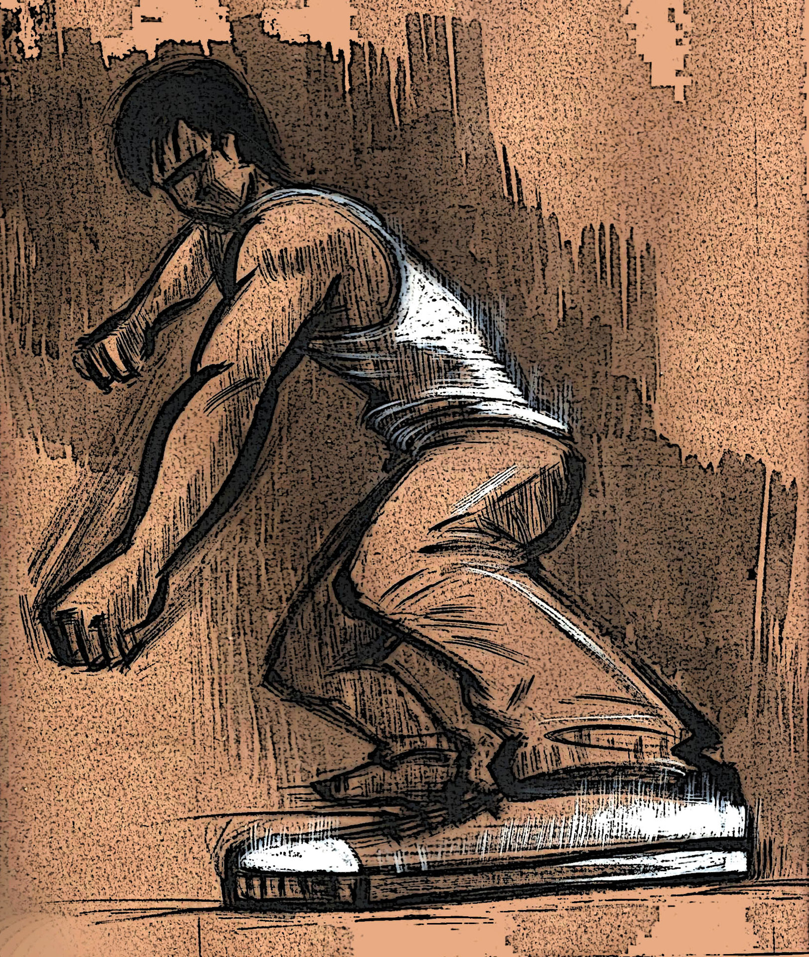 ArtStation - Dynamic poses in martial Arts 01