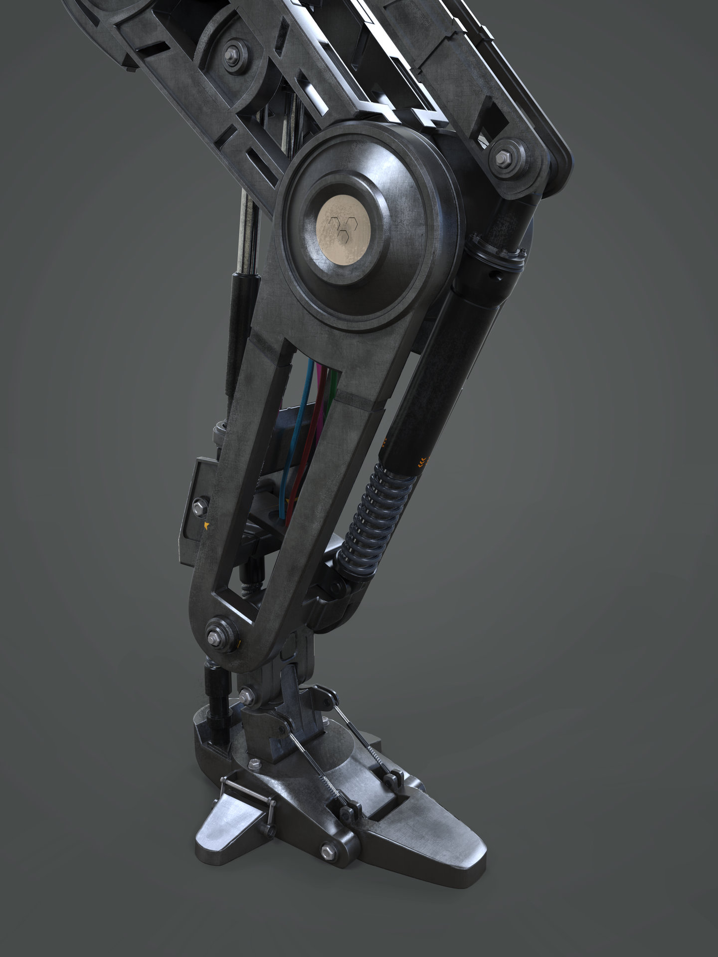Sunil Azad - Mech Leg Design