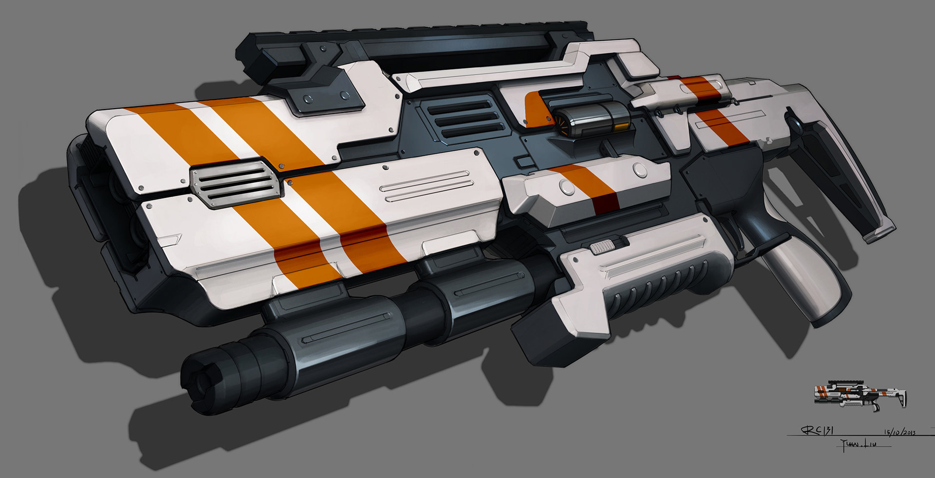 ArtStation - Pulse shotgun