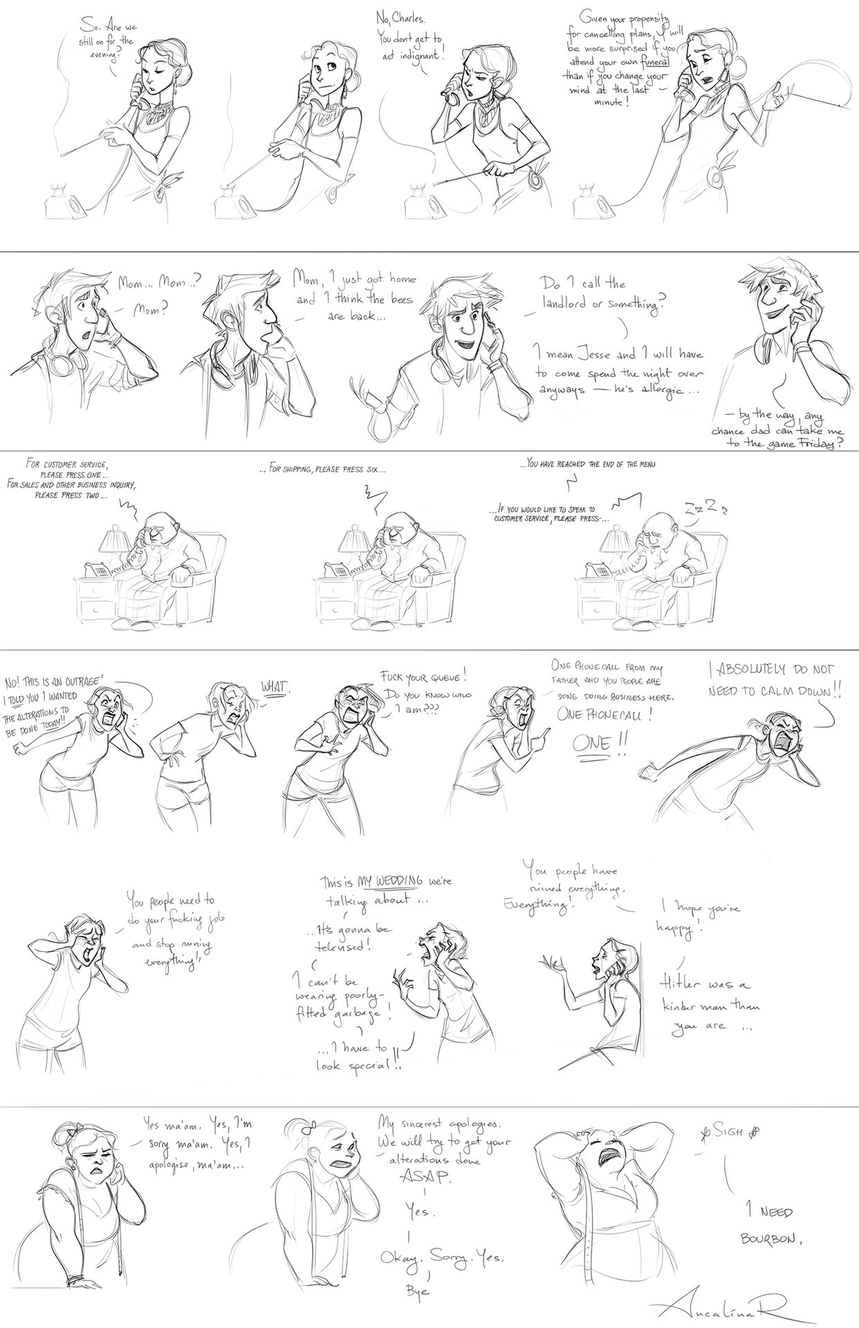 ArtStation - Phone Conversations