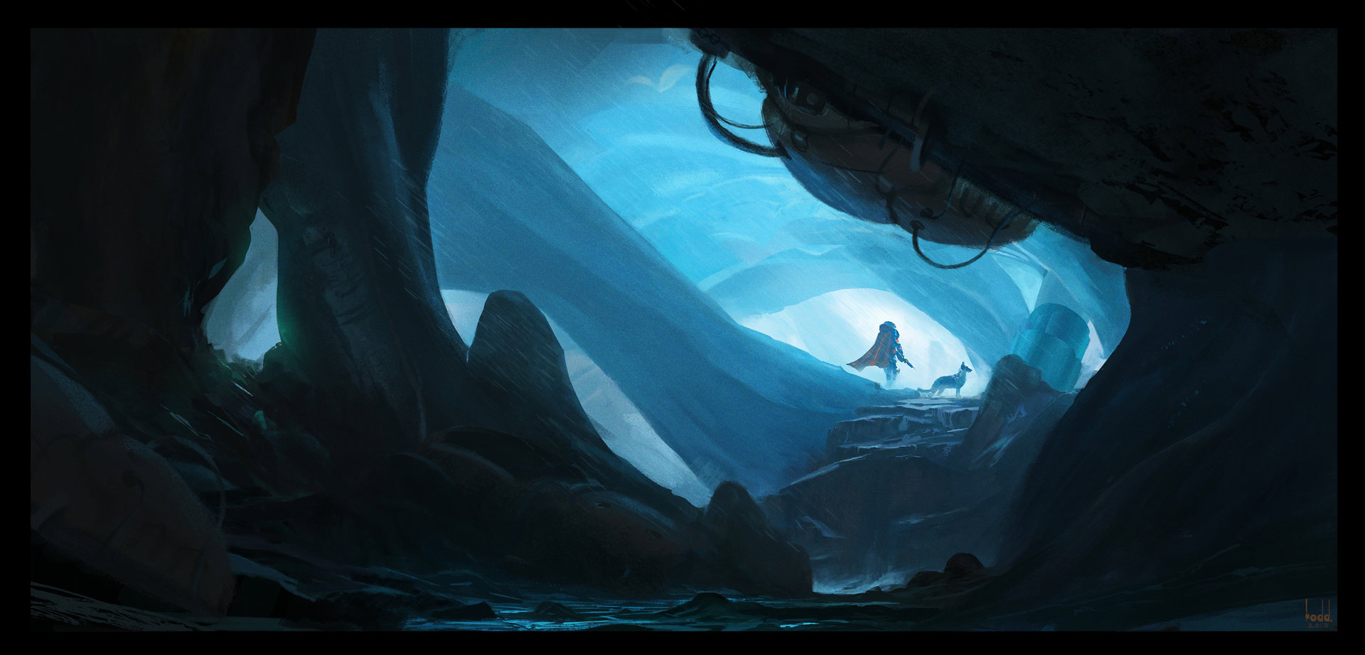 ArtStation - Glacial Slide
