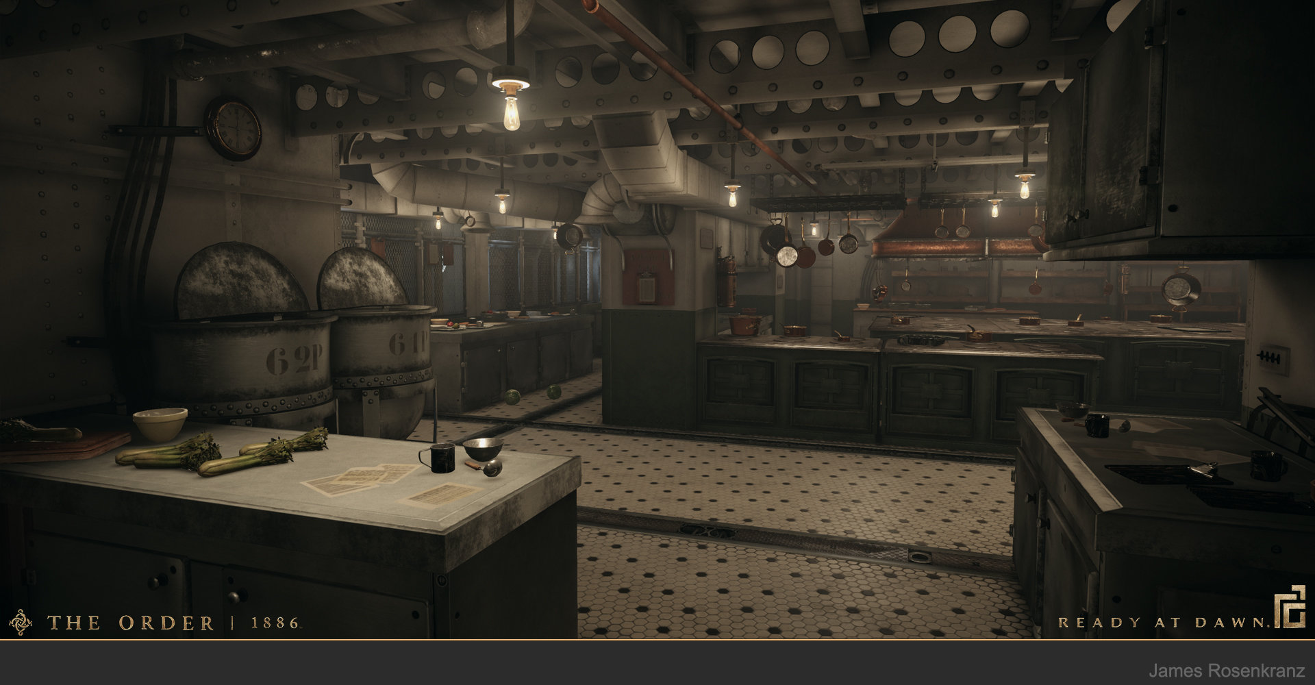 ArtStation - The Order: 1886 - Airship Kitchens