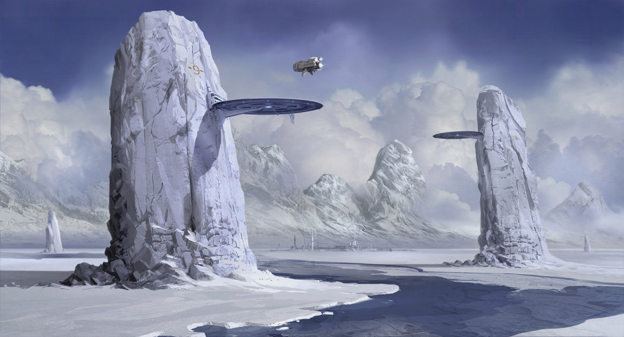 ArtStation - Northern outpost