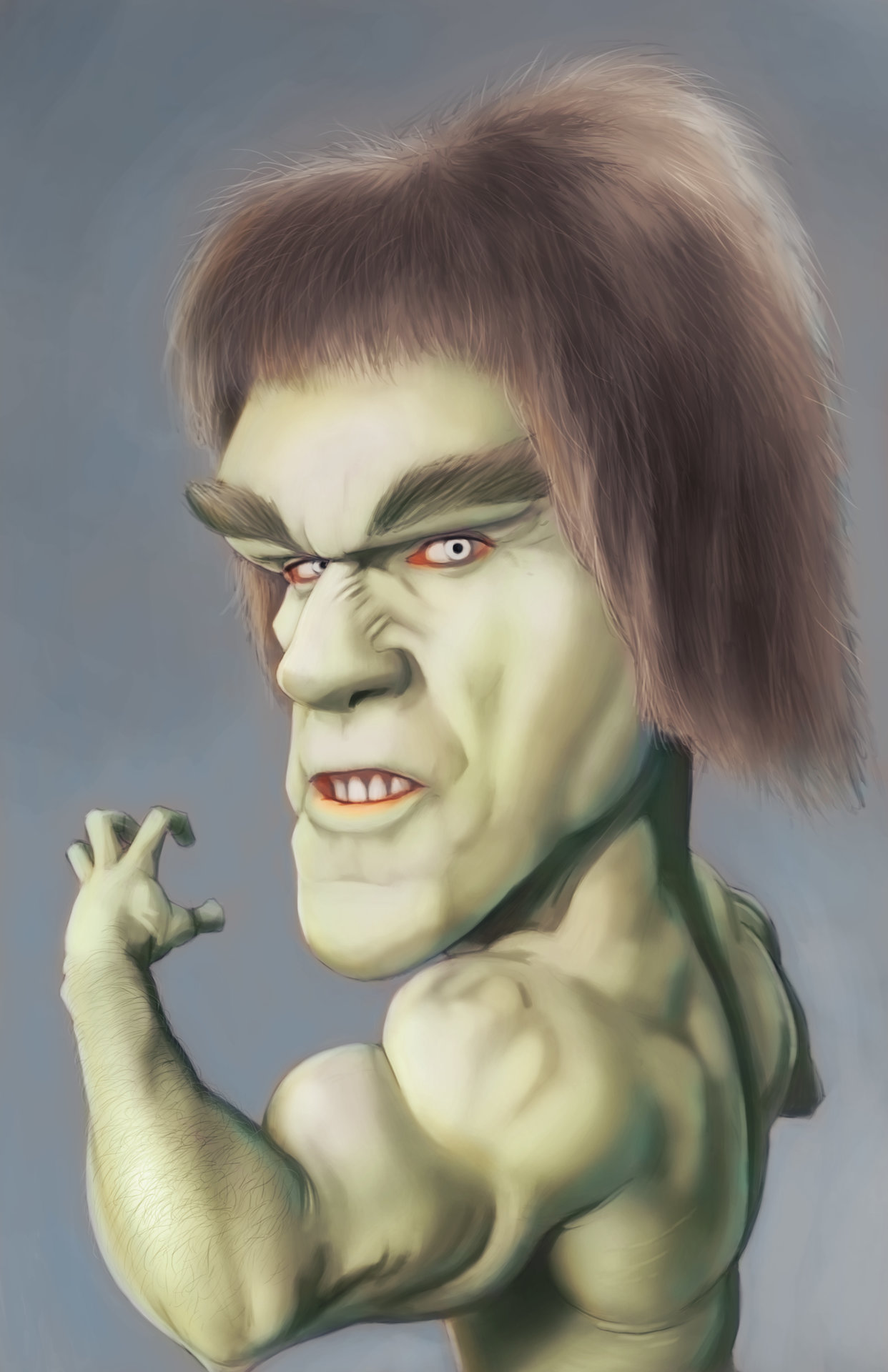 ArtStation - 70's Hulk