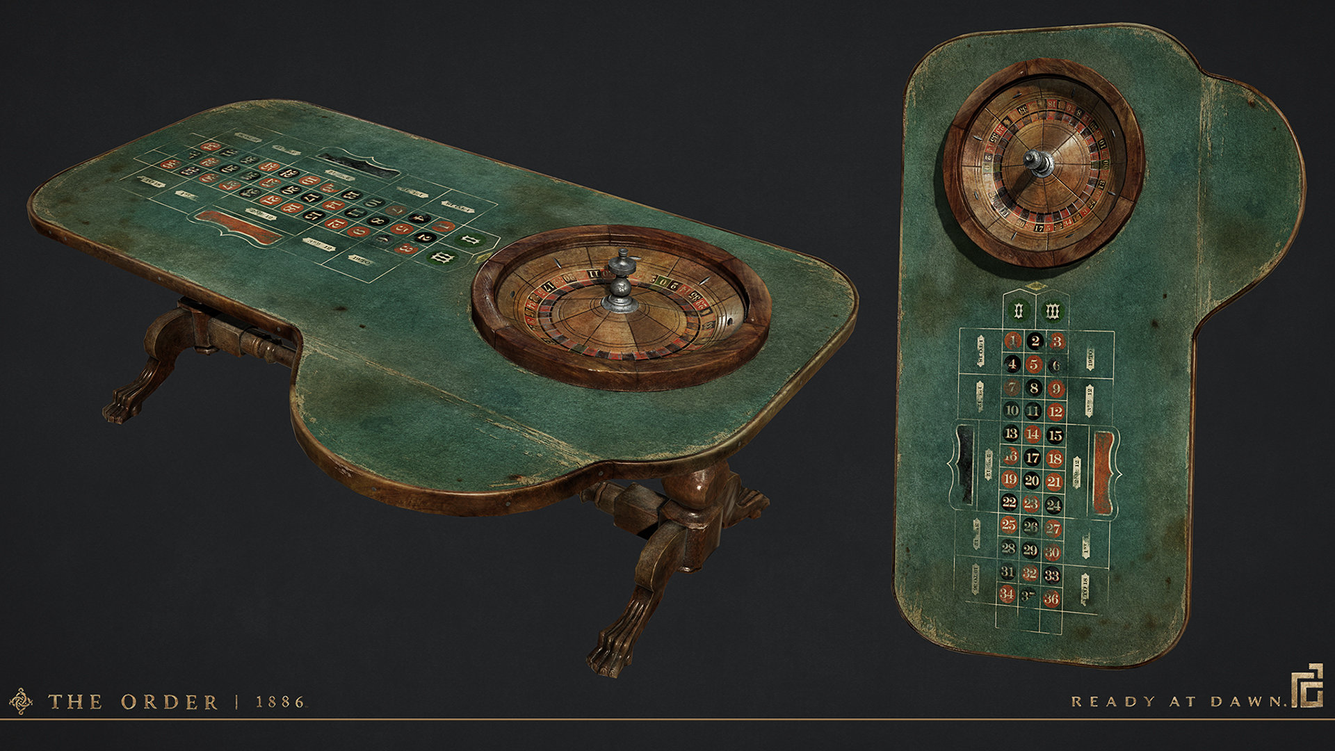 ArtStation - Roulette Table