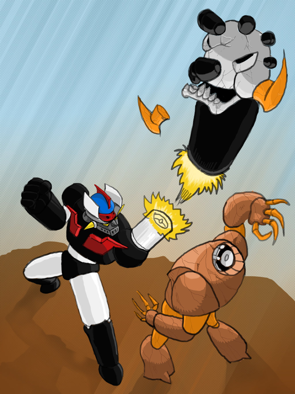 Mazinger Z Rocket Punch at Lucinda Mccathie blog