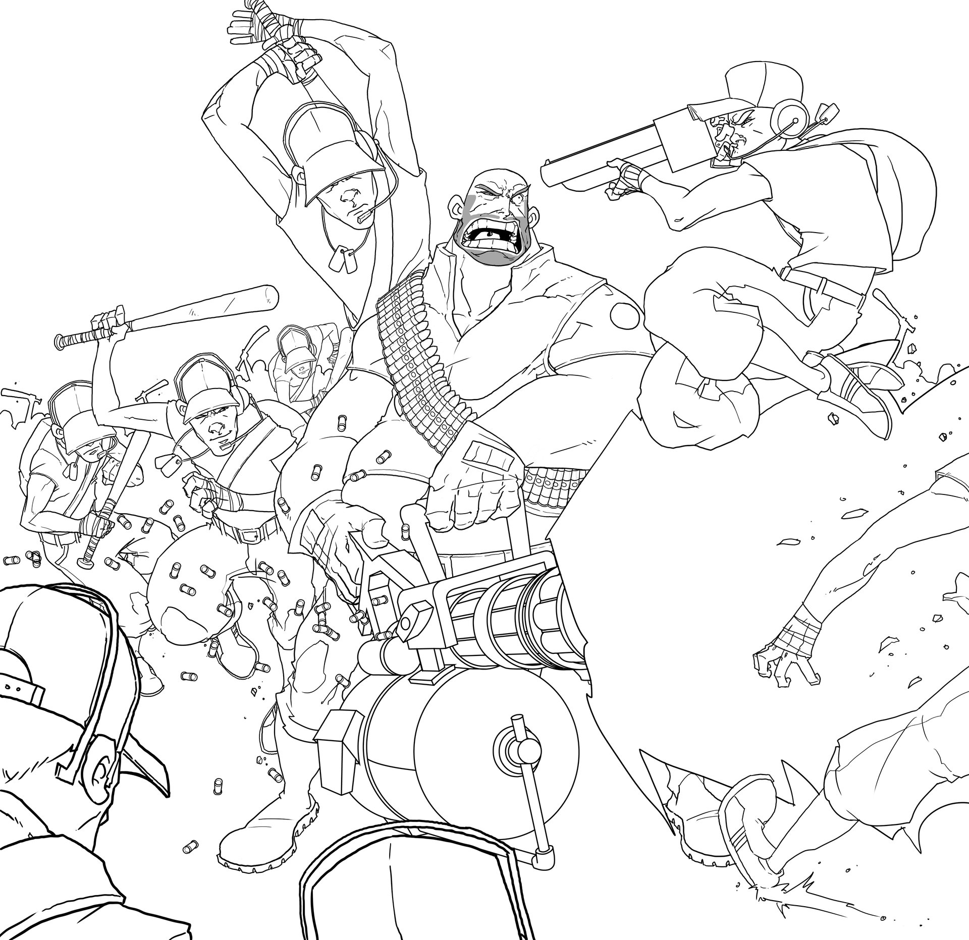 tf2 coloring sheet