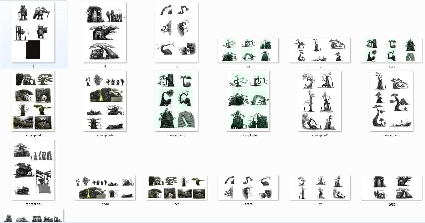 ArtStation - sketch drawing of thesis