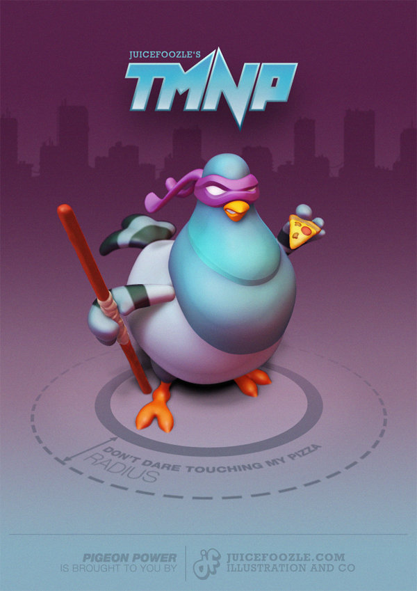 ArtStation - TMNP - Pigeon Power