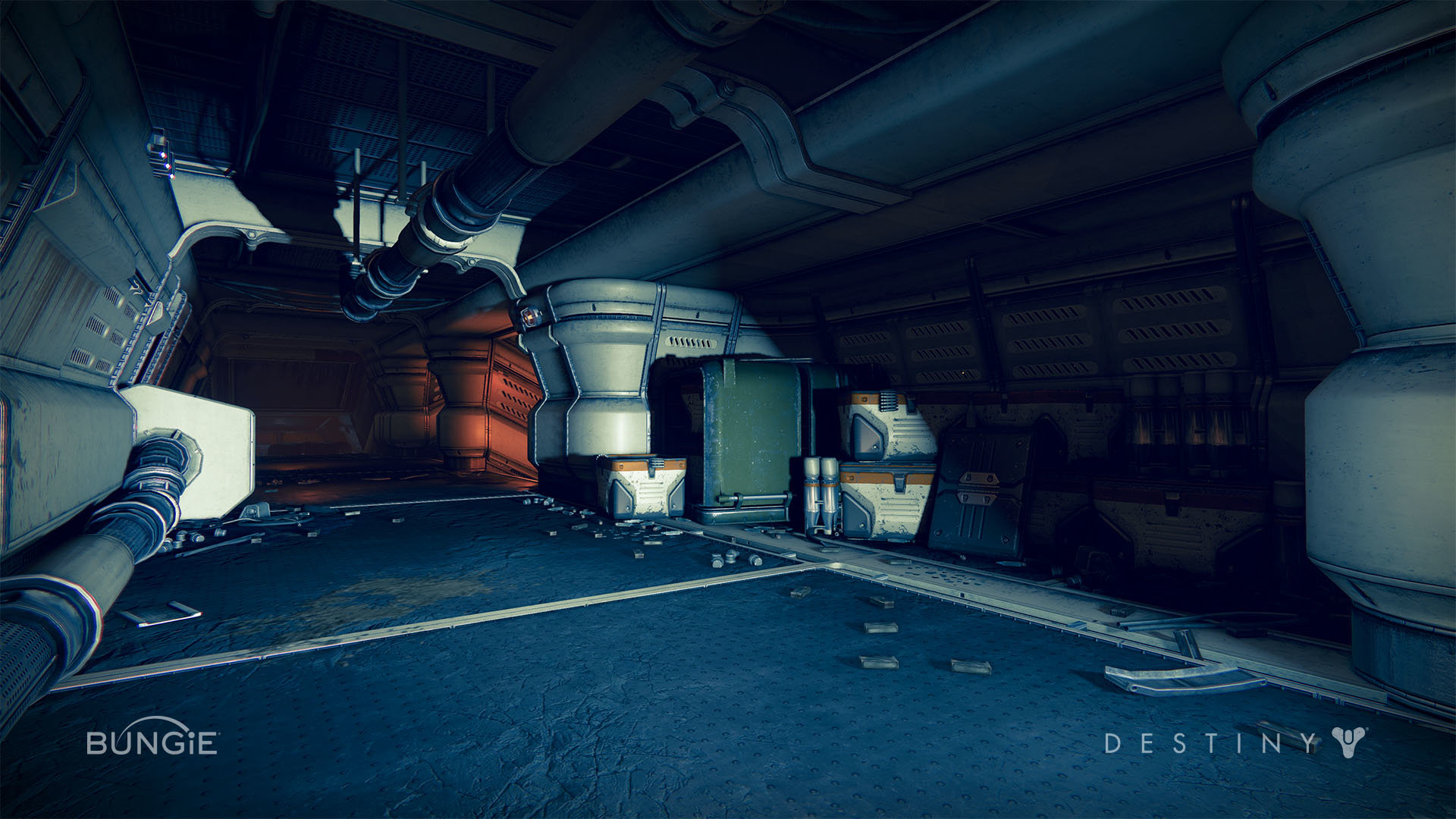 Sid Moye - Bungie Studio - Destiny - Mars - Cabal Wall Set