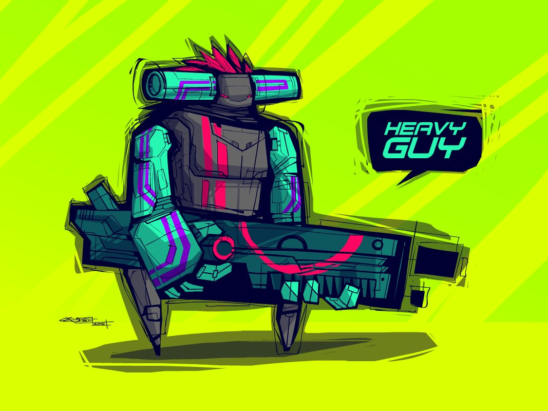 ArtStation - Heavy Guy