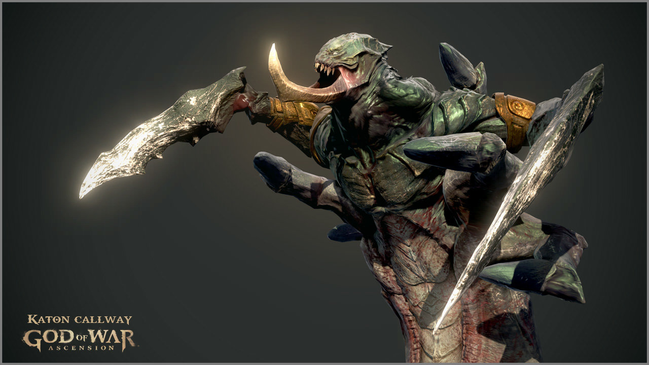 Katon Callaway - God of War Ascension In-Game Assets