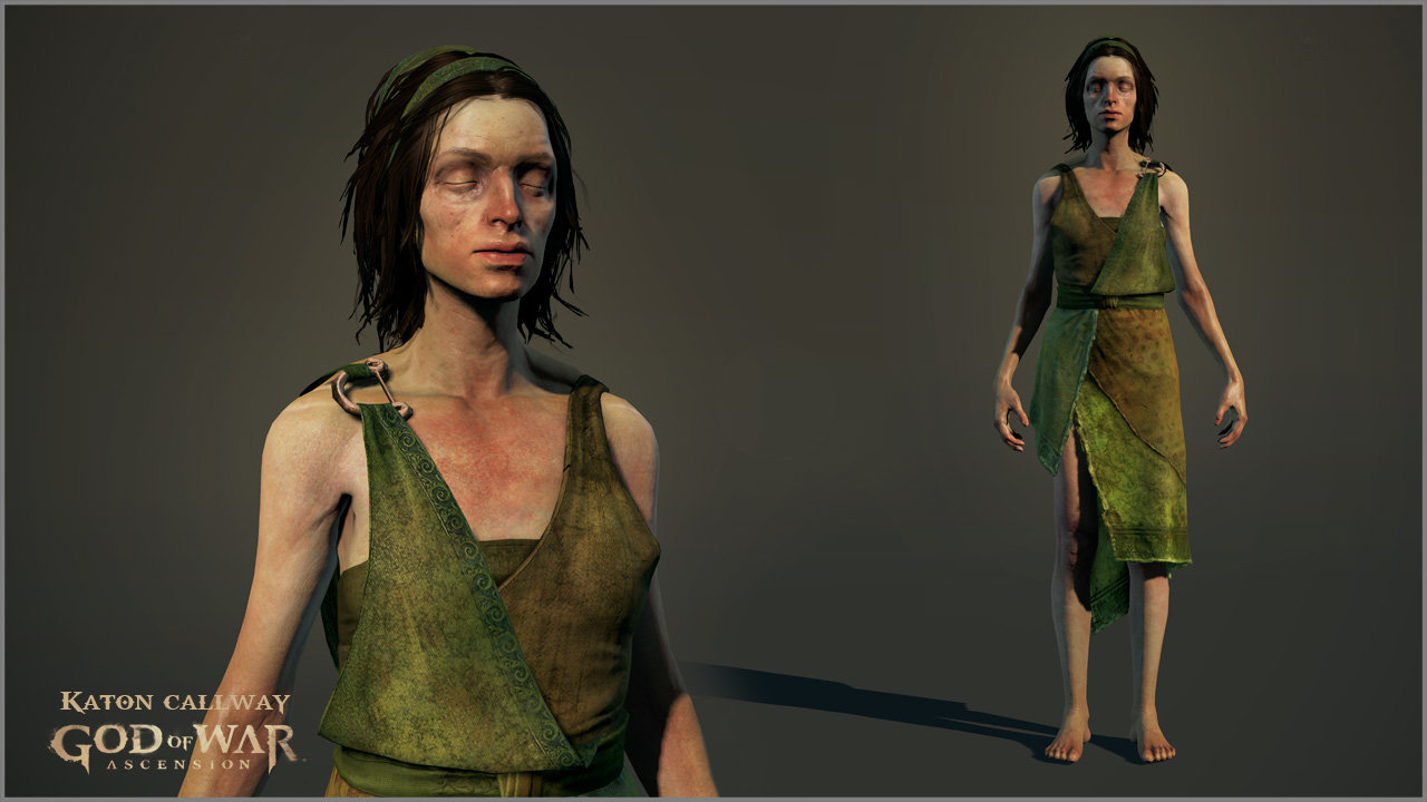 Katon Callaway - God of War Ascension In-Game Assets